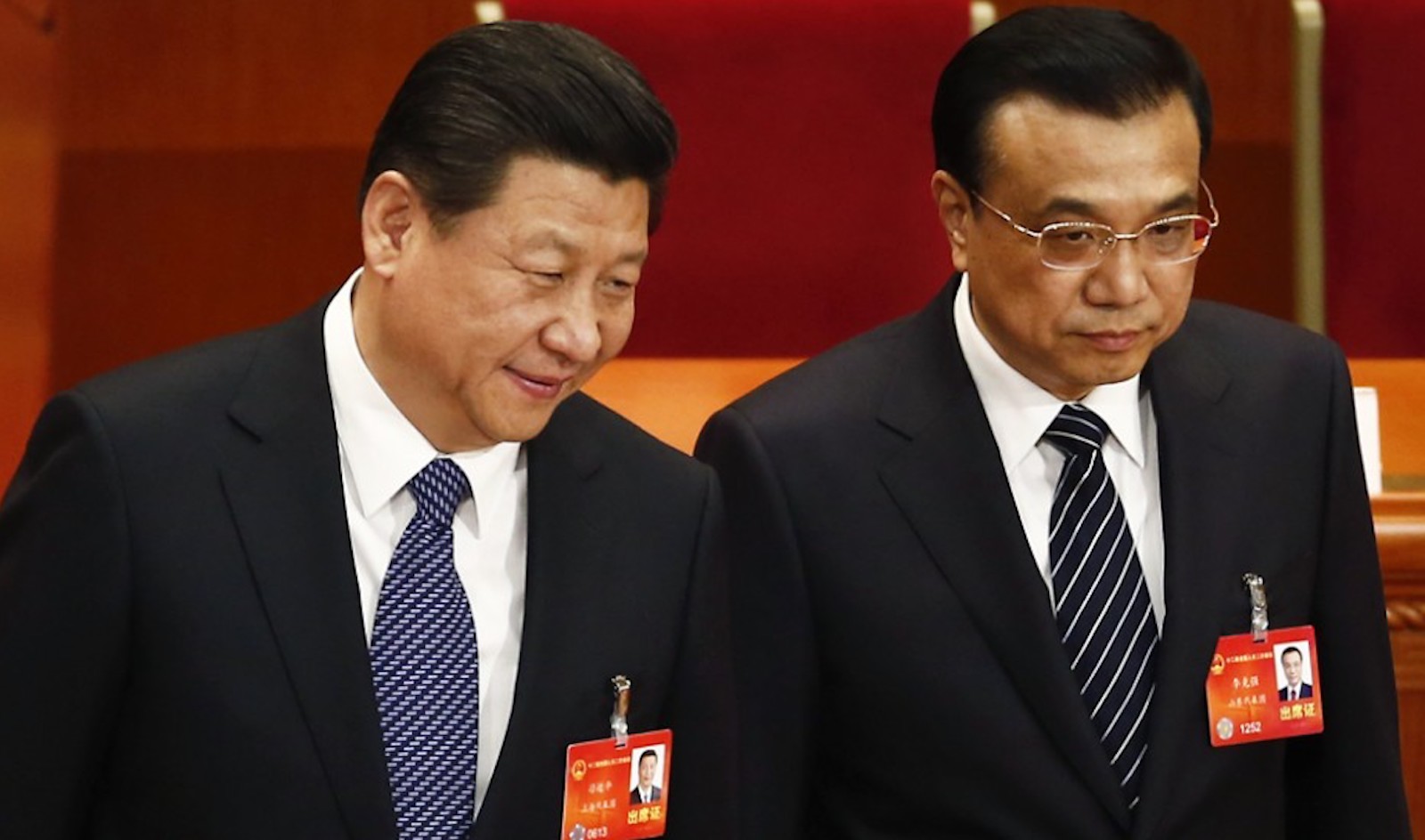Xi and Li speaking from different scripts in China - Asia Times