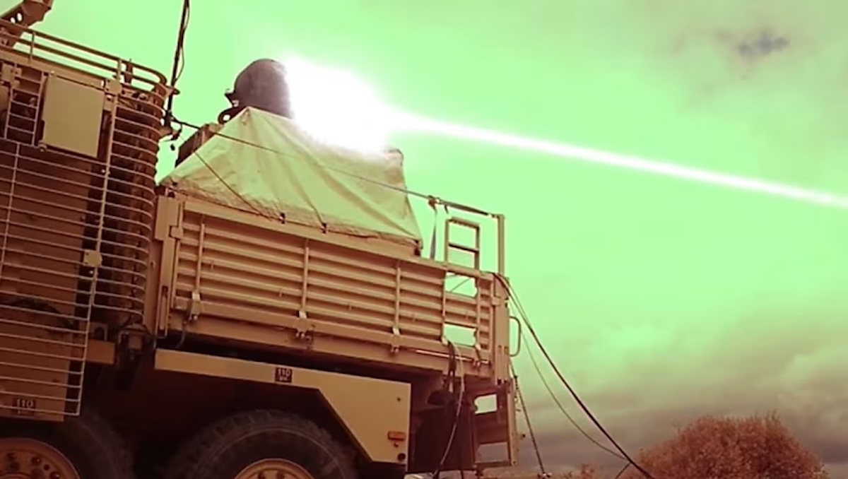UK laser weapon test shoots down the hype on tank-killing drones - Asia ...