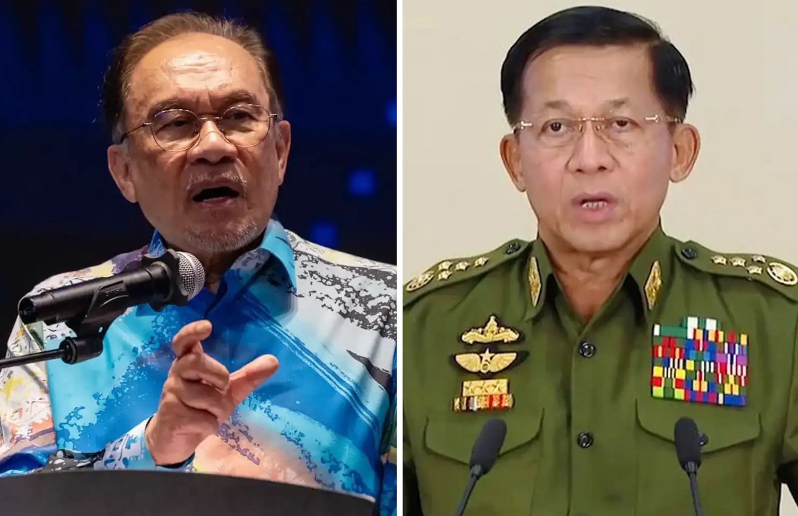 Anwar's highly calculated handshake with Min Aung Hlaing - Asia Times